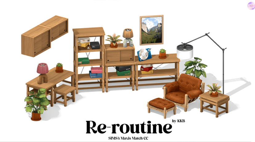 [KKB'sMM]Re-routine - The Sims 4 Build / Buy - CurseForge