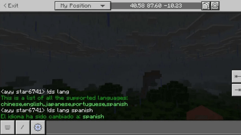 Stars Debug Screen Minecraft Bedrock Addons Curseforge