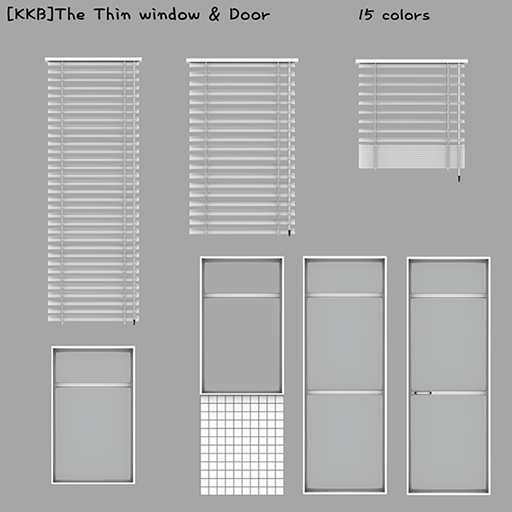 The Thin window & Door - The Sims 4 Build / Buy - CurseForge