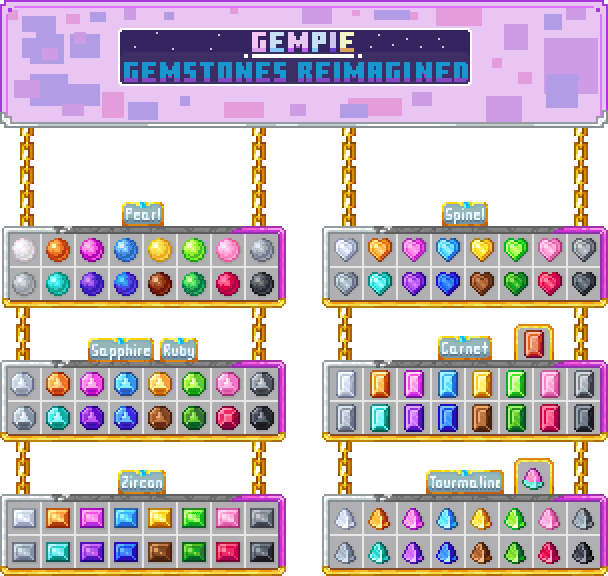 Gempire - Gemstones Reimagined - Minecraft Resource Packs - CurseForge