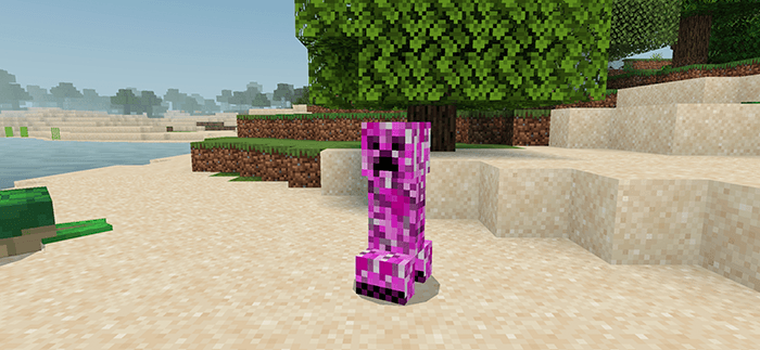 New Creepers Colors - Minecraft Bedrock Texture Packs - CurseForge