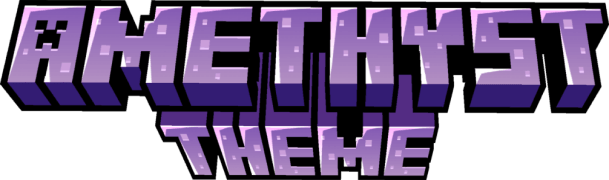 Amethyst theme - Minecraft Resource Packs - CurseForge