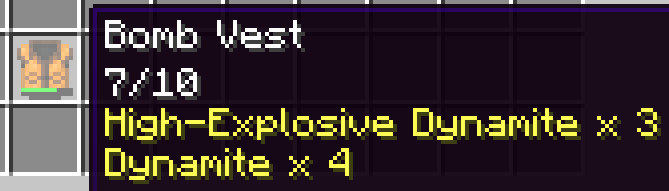 Bomb Vests - Minecraft Mods - CurseForge