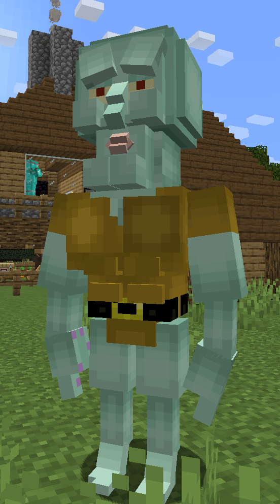 Squidward Minecraft Skinn