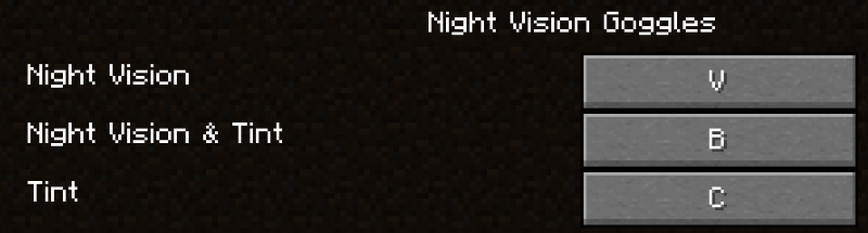 Basic Night Vision Goggles - Minecraft Mods - CurseForge