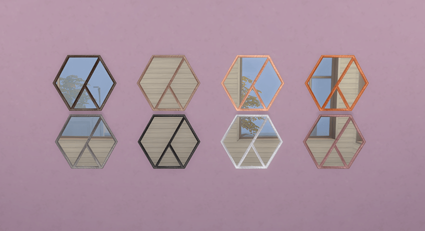 Brutus Hexagon Mirror - The Sims 4 Build / Buy - CurseForge