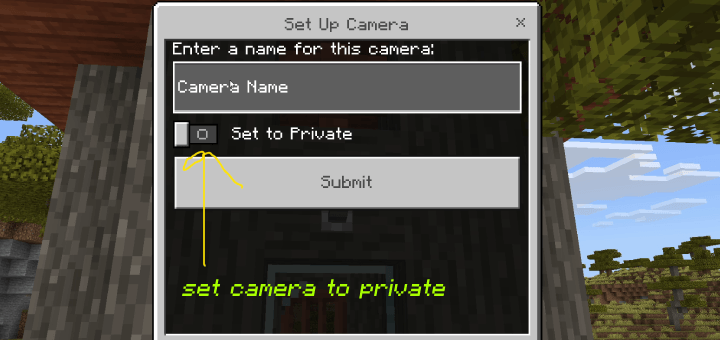 Security Cameras v3.0 - Minecraft Bedrock Addons - CurseForge