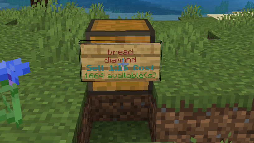 Cube ChestShop - Build your own chestshop - Minecraft Bedrock Scripts ...