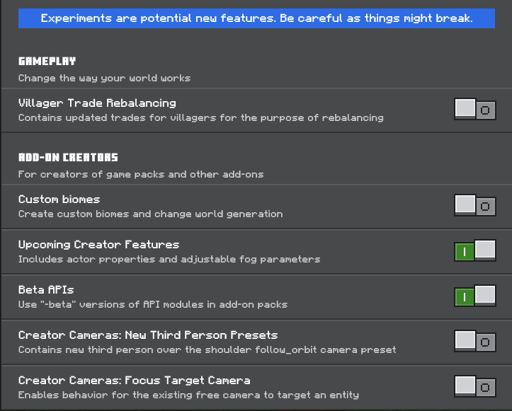 Levels Bedrock Port - Minecraft Bedrock Addons - CurseForge