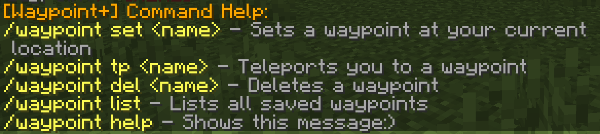 Waypoint + - Minecraft Mods - CurseForge