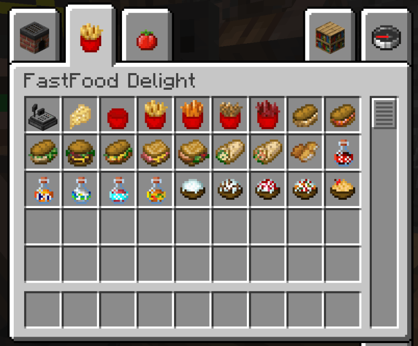 FastFood Delight Unofficial - Minecraft Mods - CurseForge