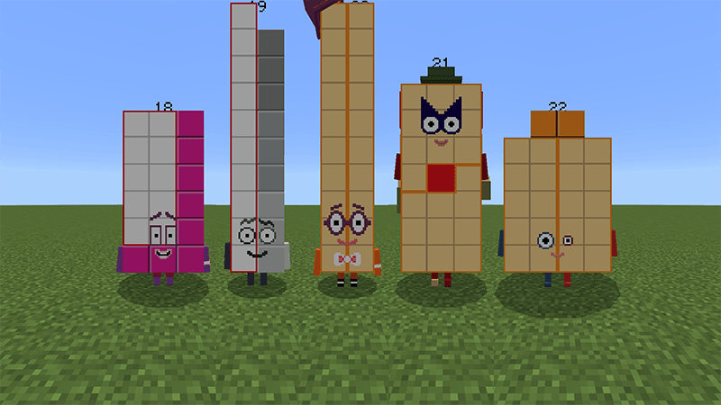 Numberblocks - Minecraft Bedrock Addons - CurseForge