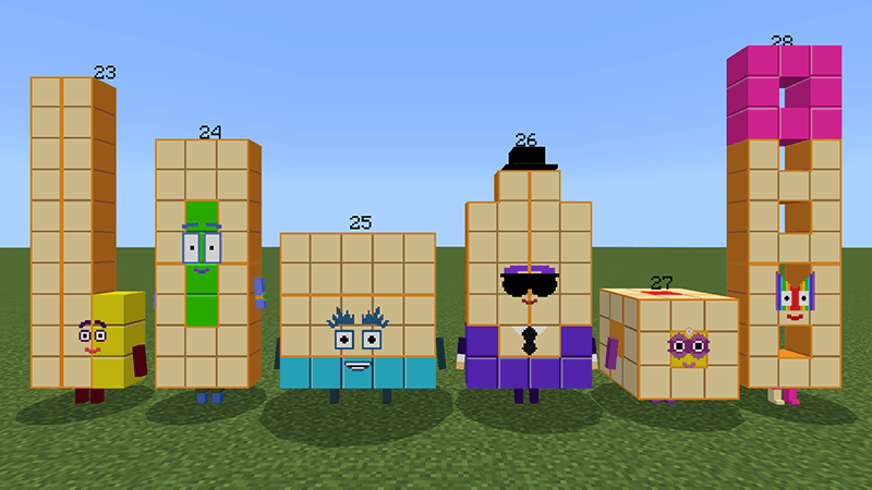 Numberblocks - Minecraft Bedrock Addons - CurseForge