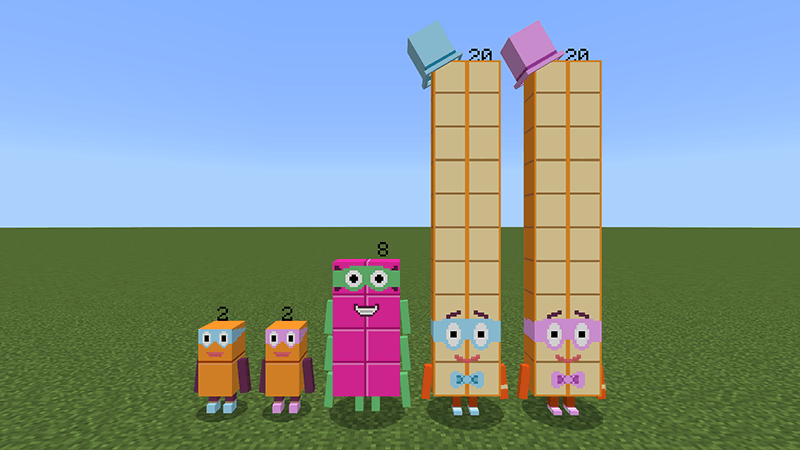 Numberblocks - Minecraft Bedrock Addons - CurseForge