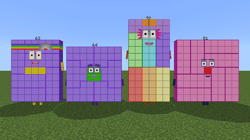 Numberblocks - Minecraft Bedrock Addons - CurseForge