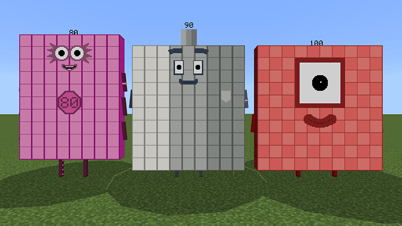 Numberblocks - Minecraft Bedrock Addons - CurseForge