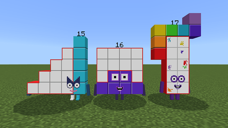 Numberblocks - Minecraft Bedrock Addons - CurseForge