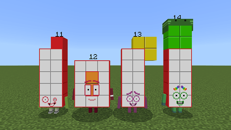 Numberblocks - Minecraft Bedrock Addons - CurseForge