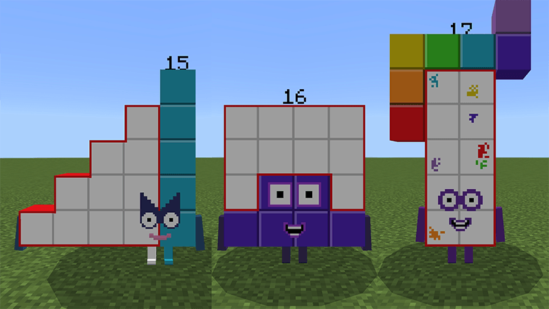 Numberblocks - Minecraft Bedrock Addons - CurseForge