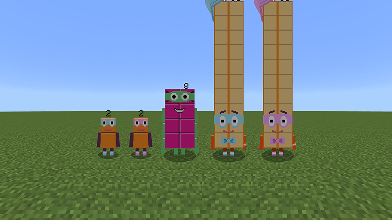 Numberblocks - Minecraft Bedrock Addons - CurseForge