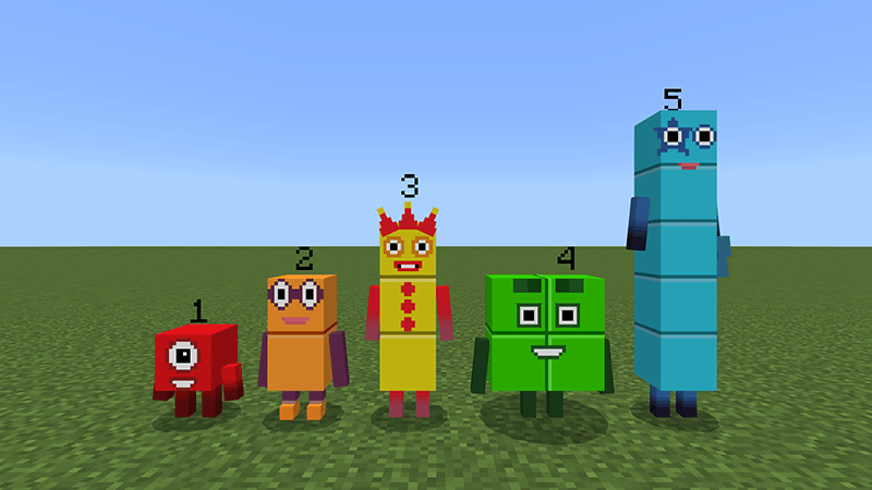 Numberblocks - Minecraft Bedrock Addons - CurseForge