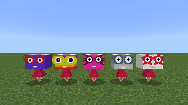 Numberblocks - Minecraft Bedrock Addons - CurseForge