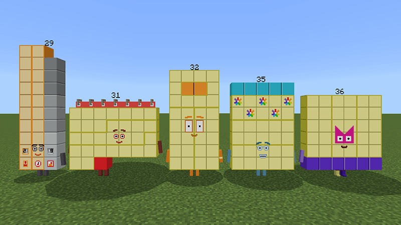 Numberblocks - Minecraft Bedrock Addons - CurseForge
