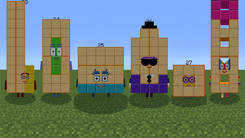 Numberblocks - Minecraft Bedrock Addons - CurseForge