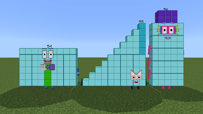 Numberblocks - Minecraft Bedrock Addons - CurseForge