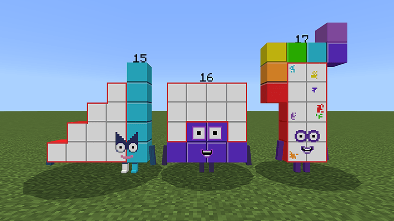 Numberblocks - Minecraft Bedrock Addons - CurseForge