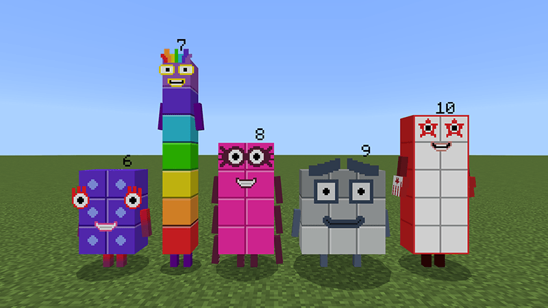 Numberblocks - Minecraft Bedrock Addons - CurseForge