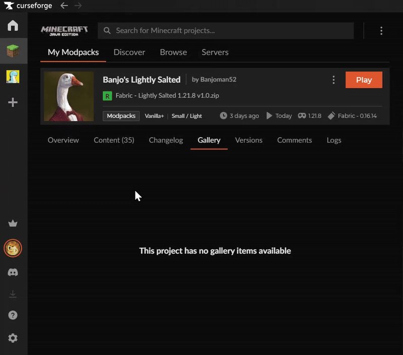 Banjo's Lightly Salted - Minecraft Modpacks - CurseForge