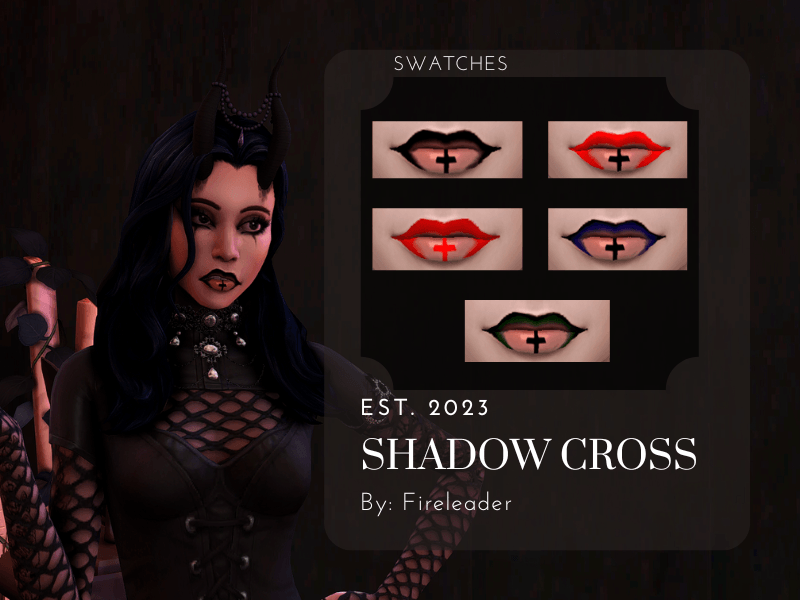 Shadow cross - The Sims 4 Create a Sim - CurseForge