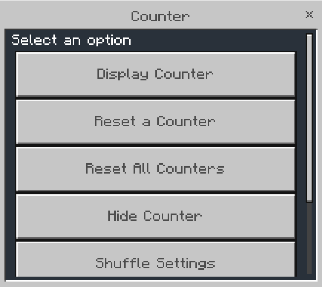 Counter MC - Minecraft Bedrock Scripts - CurseForge