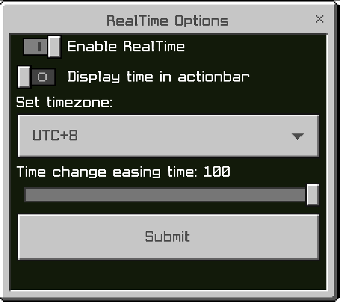 RealTime - Minecraft Bedrock Addons - CurseForge