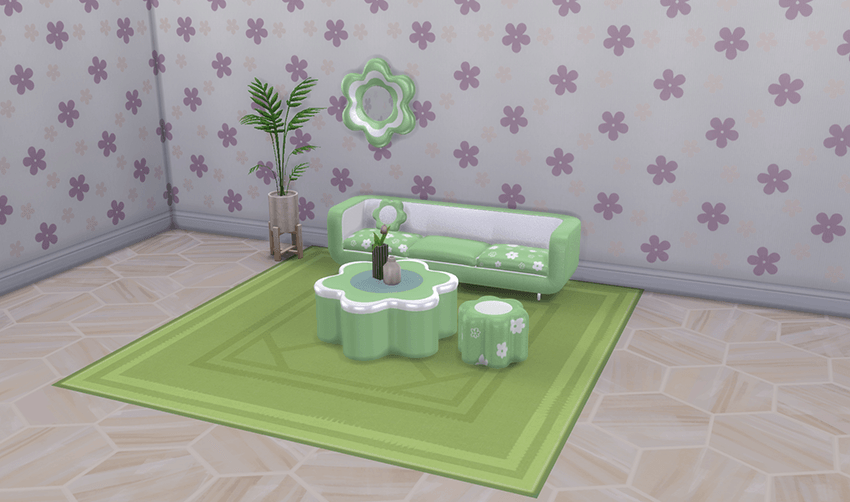 Flower set - Living furniture - The Sims 4 Build / Buy - CurseForge