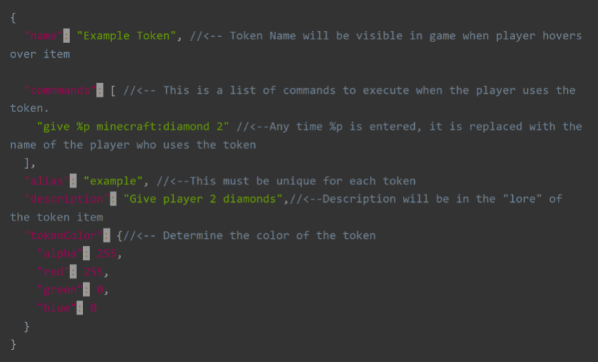 Command Tokens - Minecraft Mods - CurseForge