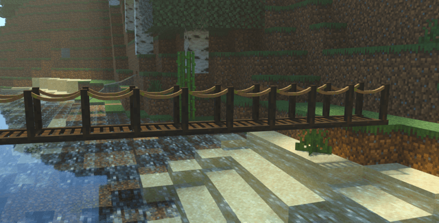 Minecraft Wooden Bridge