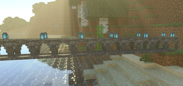 Minecraft Wooden Bridge