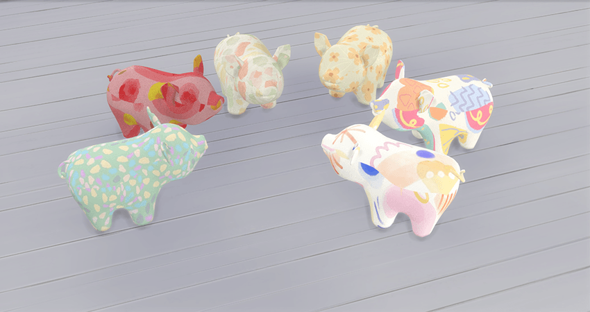 Piggy plushie - The Sims 4 Build / Buy - CurseForge