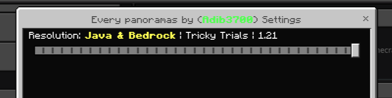 All Minecraft Panorama - Minecraft Bedrock Texture Packs - CurseForge