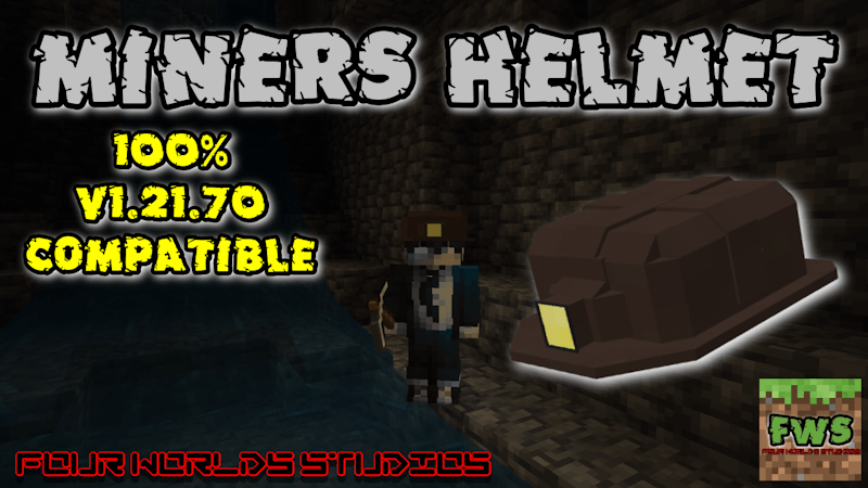 Miners Helmet - Minecraft Bedrock Addons - CurseForge