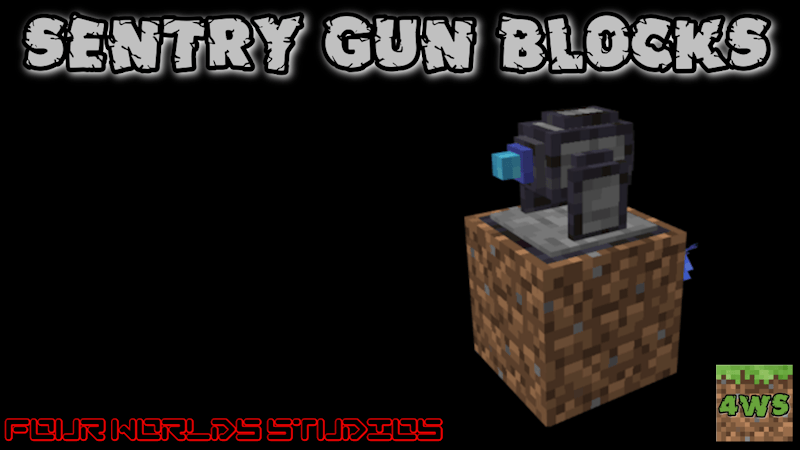 Sentry Gun Blocks FWS - Minecraft Bedrock Addons - CurseForge