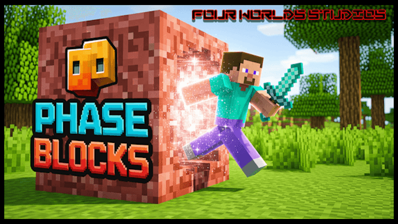Phase Blocks by Four - Minecraft Bedrock Addons - CurseForge