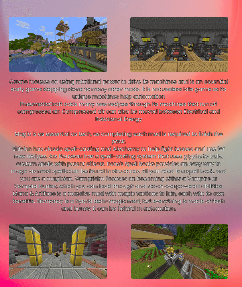 Mana & Mechanisms - Minecraft Modpacks - CurseForge