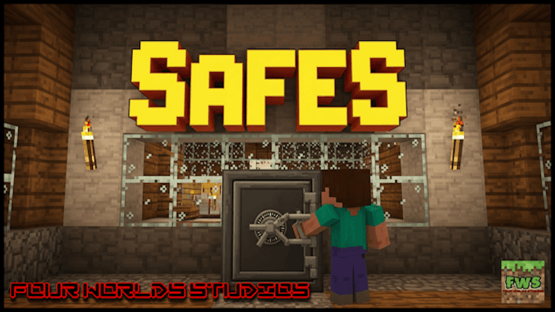 Fours Safes [Protect all your loot in one place!] - Minecraft Bedrock ...