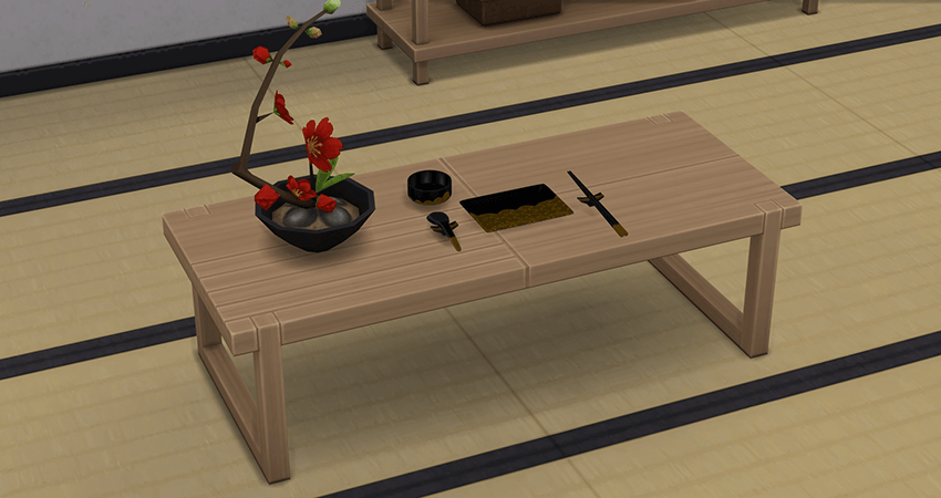 Japanese Tableware - The Sims 4 Build / Buy - CurseForge
