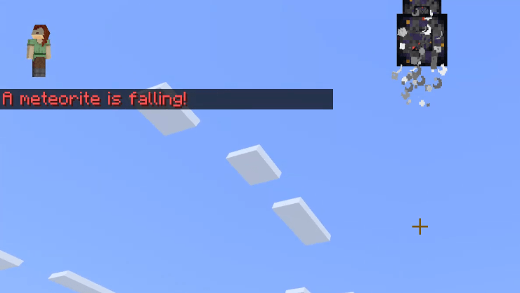 Falling Meteors - Minecraft Bedrock Addons - CurseForge