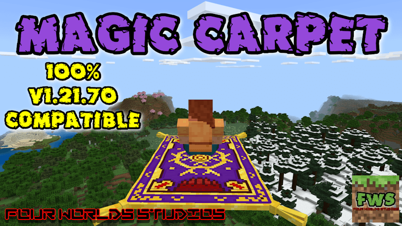 Magic Carpet FWS V0.4 - Minecraft Bedrock Addons - CurseForge
