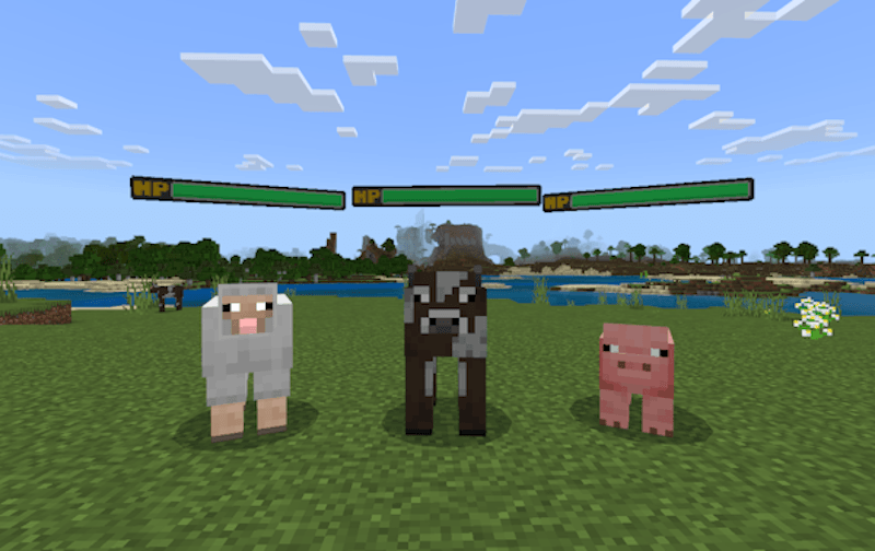 Health Bars FWS - Minecraft Bedrock Addons - CurseForge